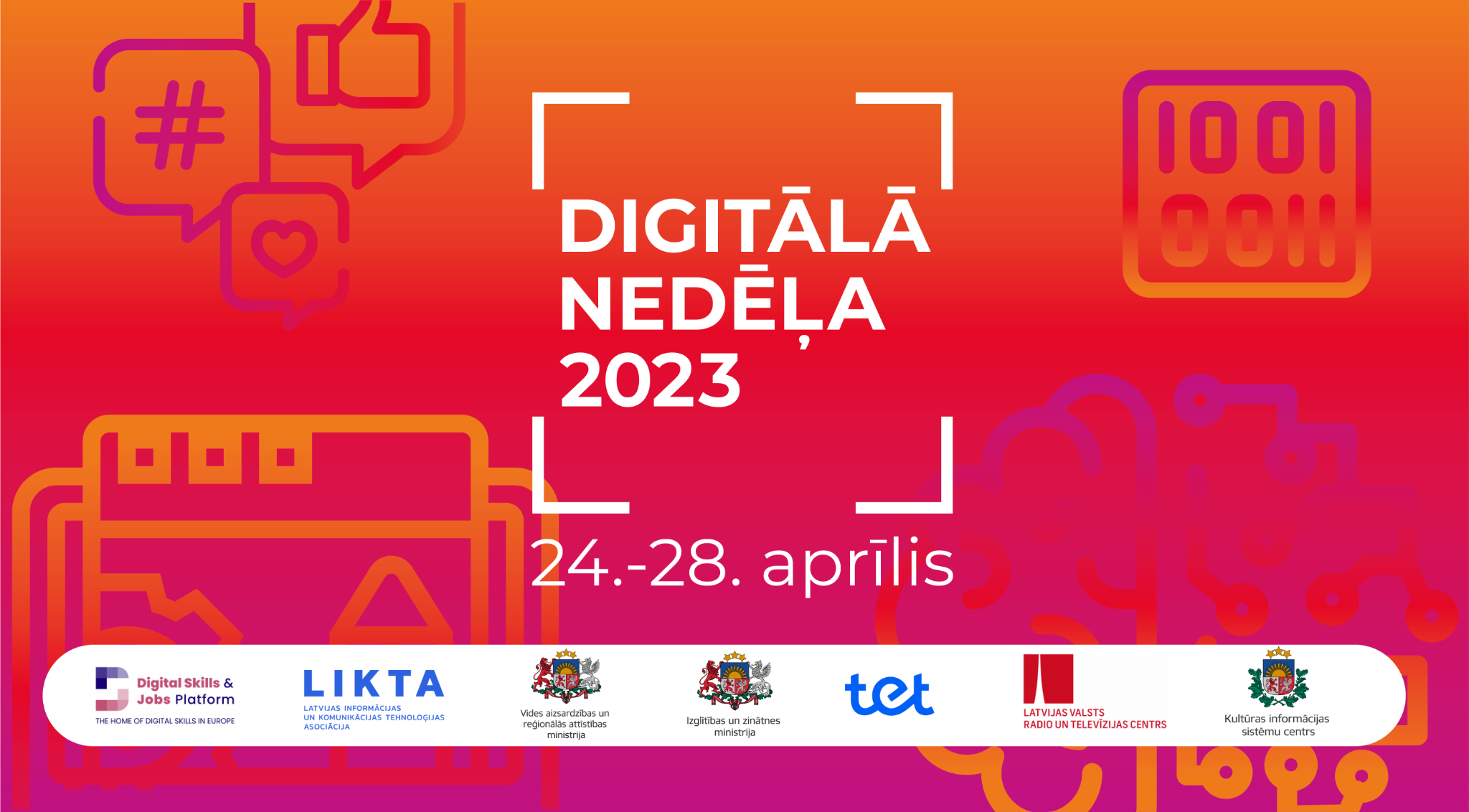 EIROPAS “DIGITĀLĀS NEDĒĻAS 2023” CENTRĀLIE TEMATISKIE PASĀKUMI LATVIJĀ ...